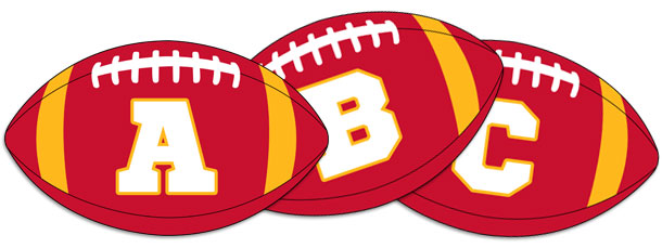 Kansas City Chiefs Alphabet